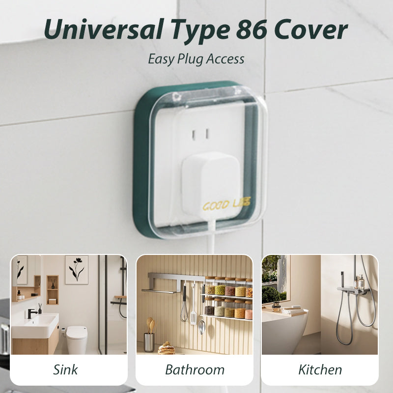 Self-Adhesive Waterproof Socket Cover – goodsgoo