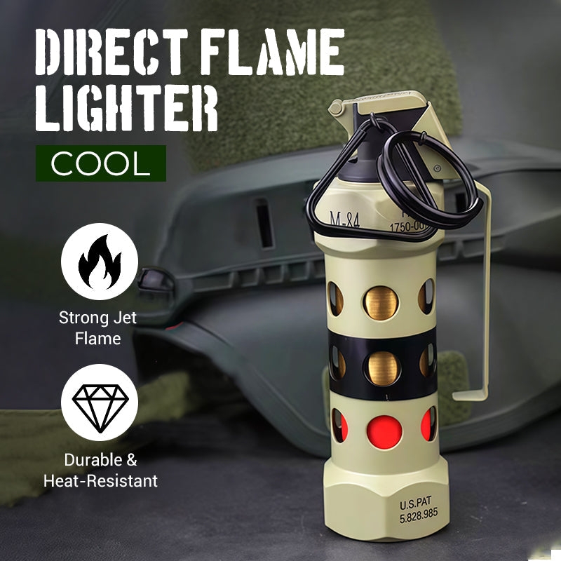 Cool Direct Flame Lighter – goodsgoo